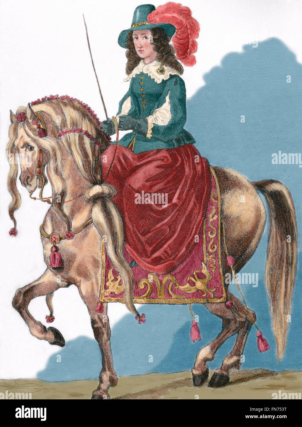 Archduchess Cecilia Renata of Austria (1611-1644). Queen of Poland as ...