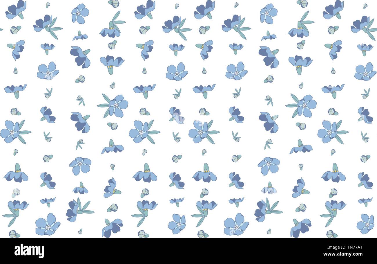 Field forget me not plant Stock Vector Images - Alamy