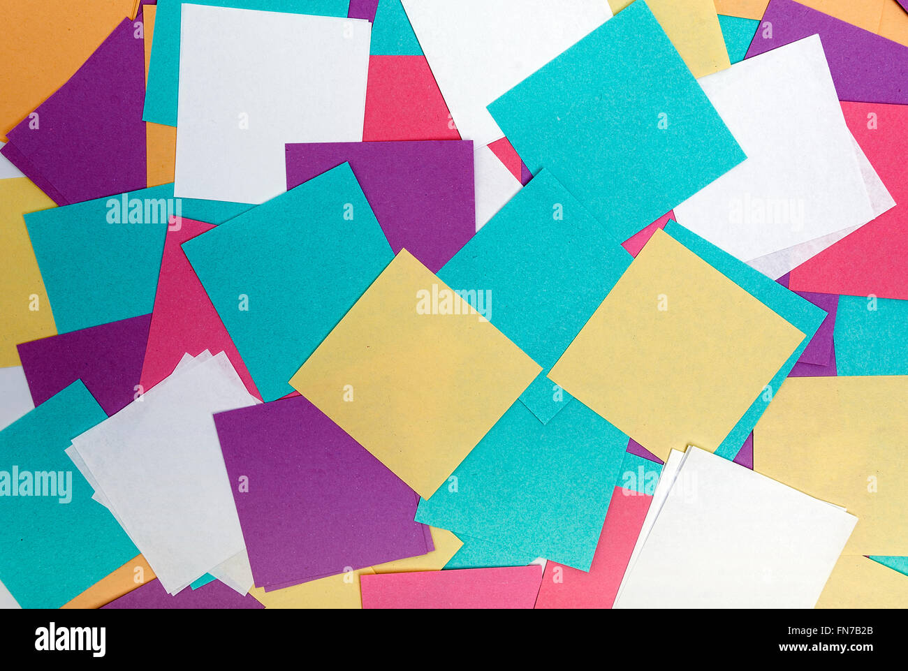 Background from multi-colored stickers Stock Photo - Alamy