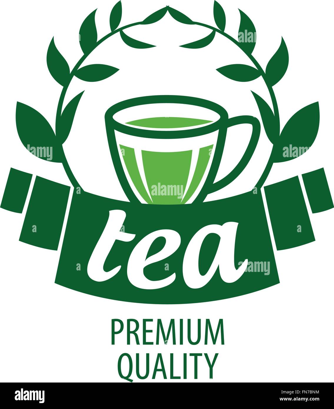vector logo tea Stock Vector Image & Art - Alamy