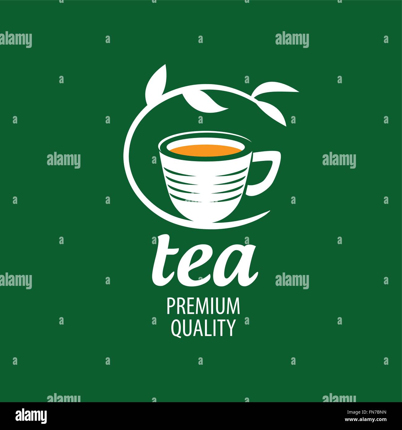 vector logo tea Stock Vector Image & Art - Alamy