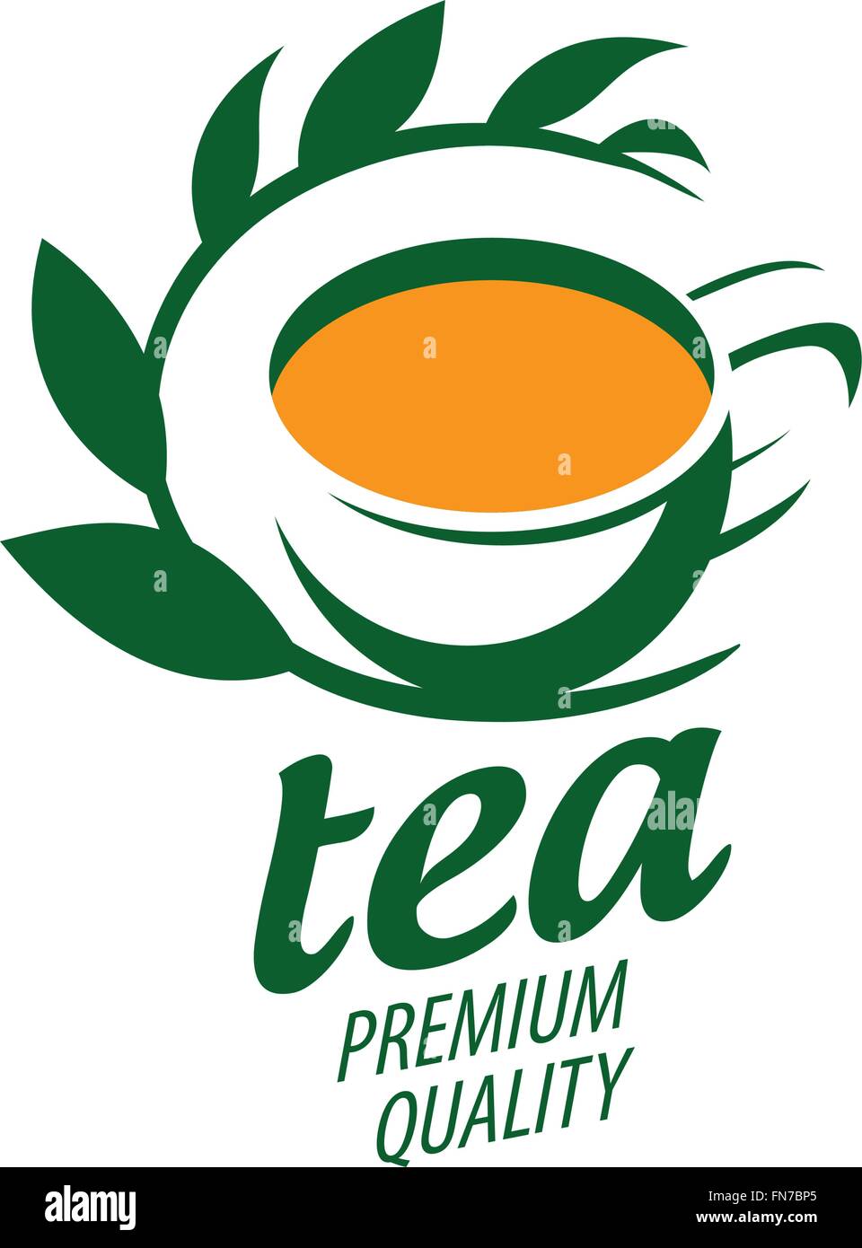 vector logo tea Stock Vector Image & Art - Alamy