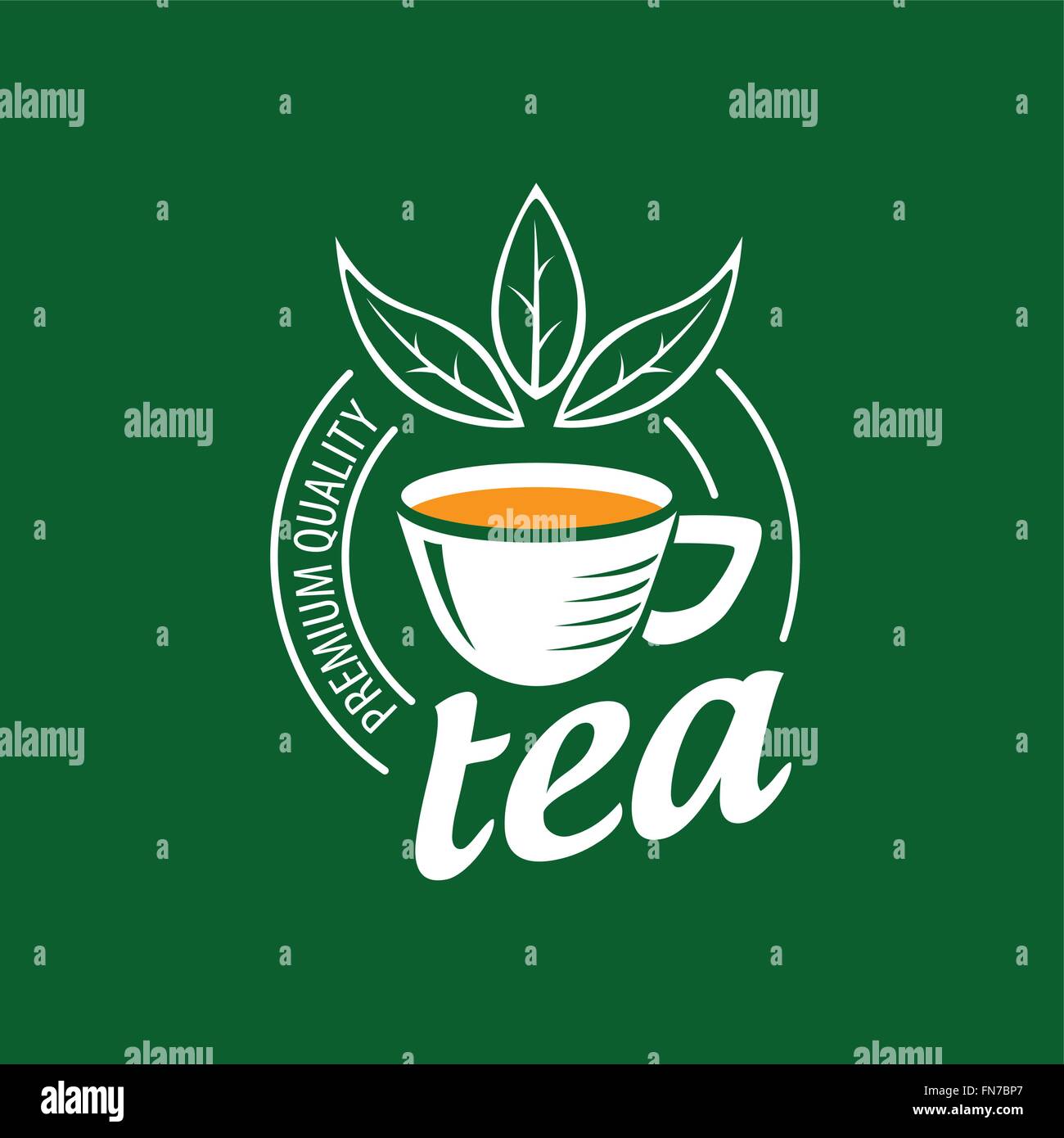 vector logo tea Stock Vector Image & Art - Alamy