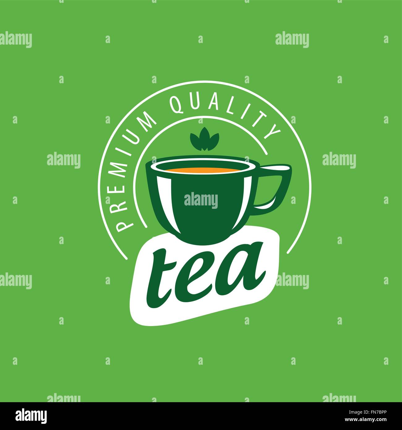 vector logo tea Stock Vector Image & Art - Alamy