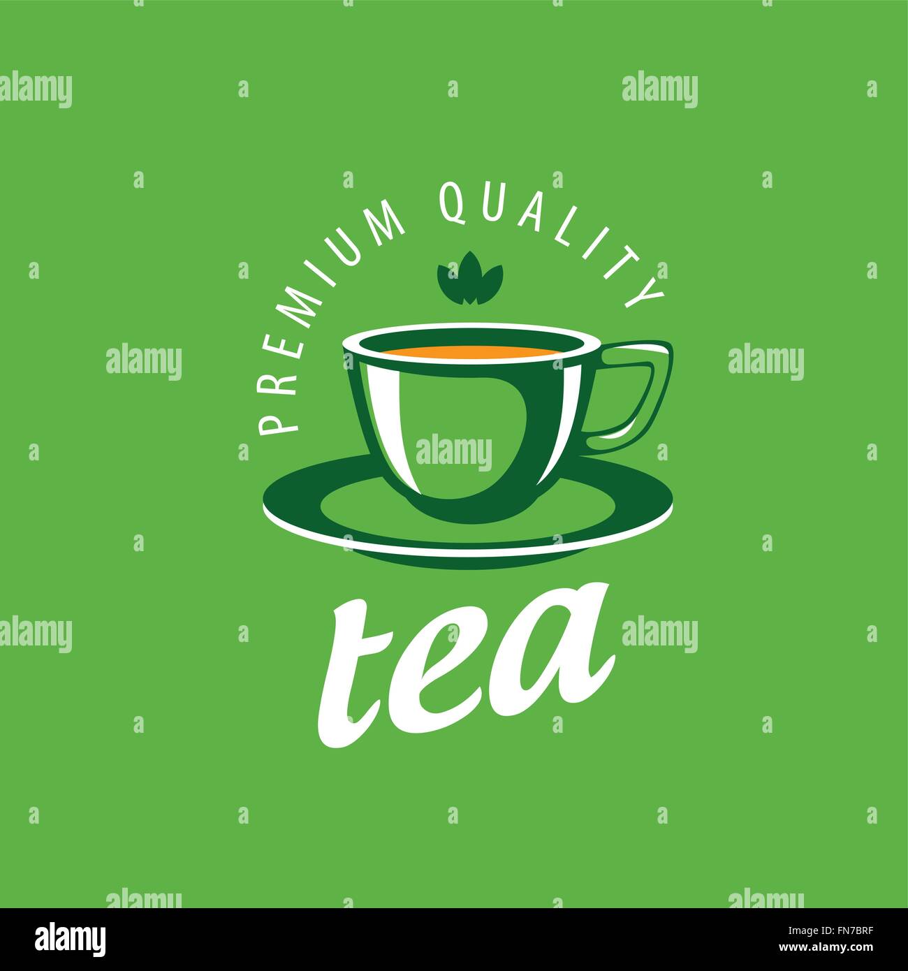 vector logo tea Stock Vector Image & Art - Alamy