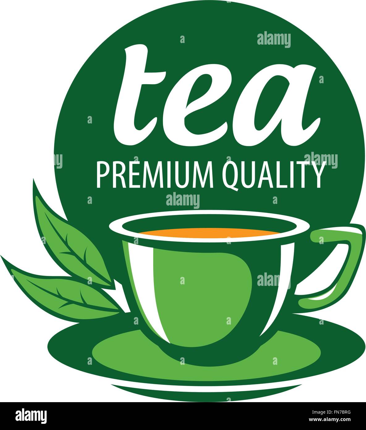 vector logo tea Stock Vector Image & Art - Alamy
