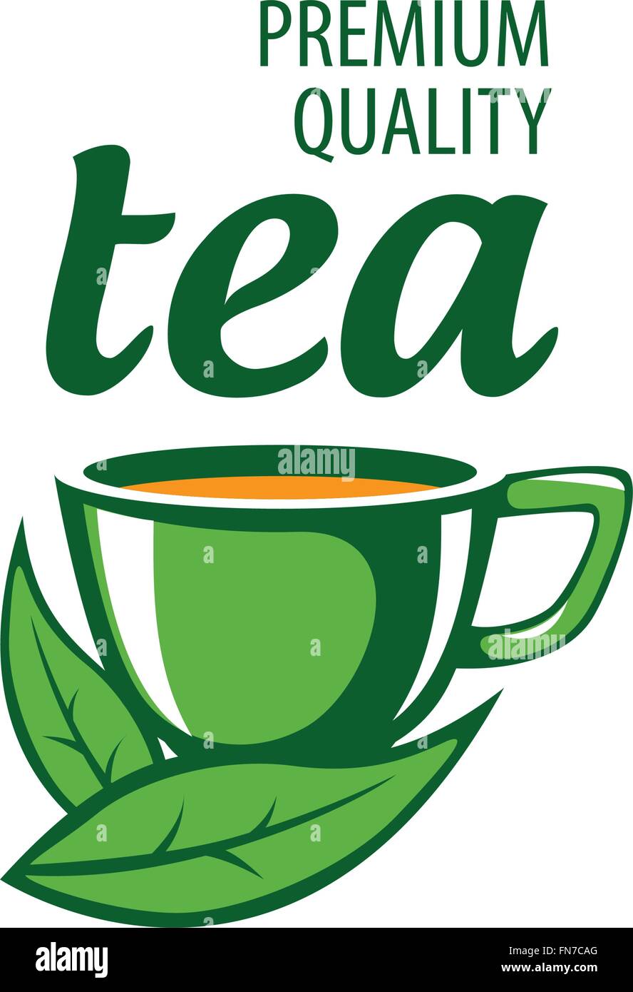 vector logo tea Stock Vector Image & Art - Alamy