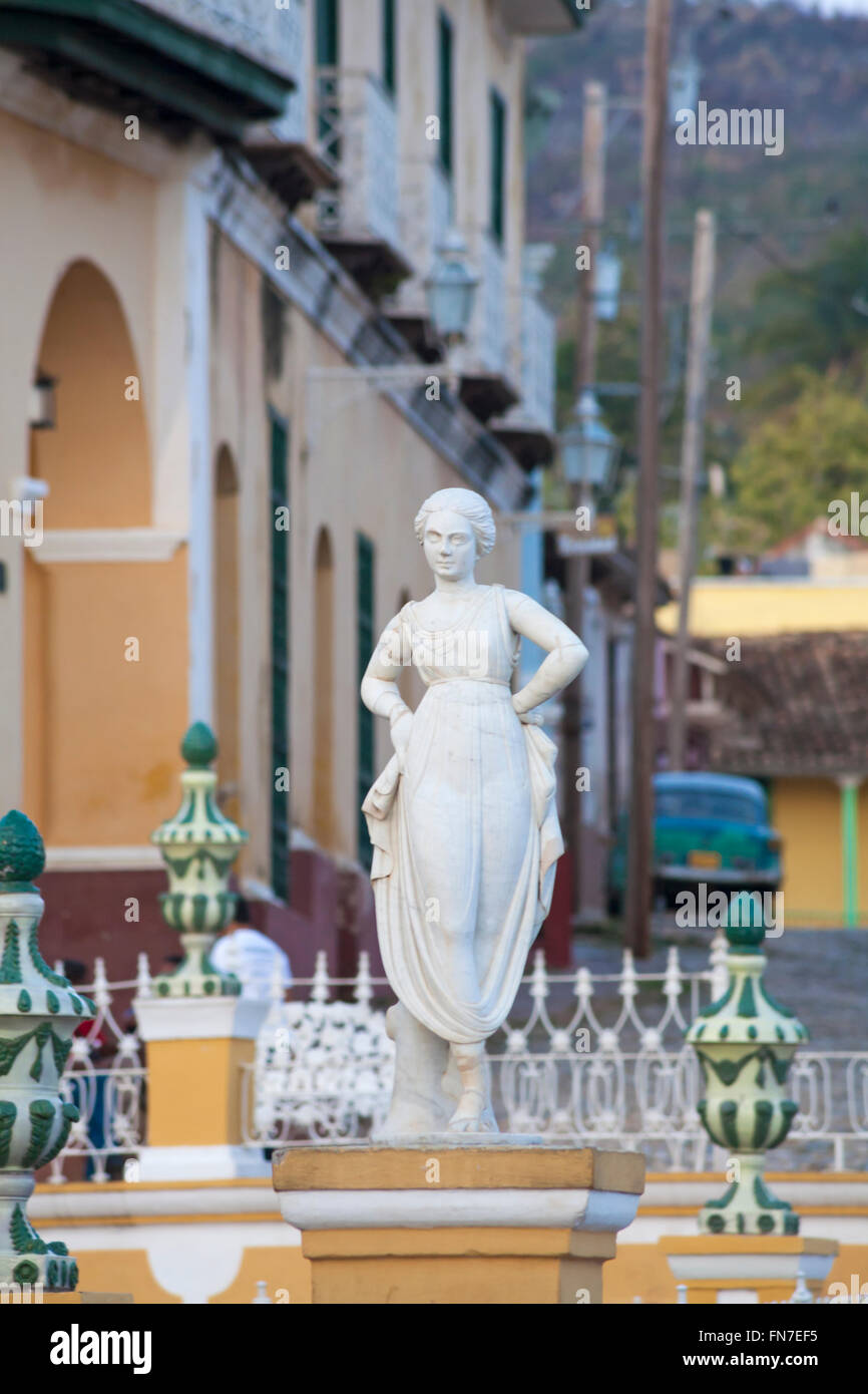 Trinidad cuba statue hi-res stock photography and images - Alamy