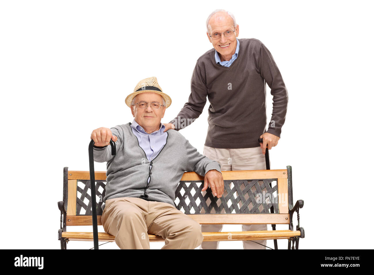 Together seated hi-res stock photography and images - Alamy