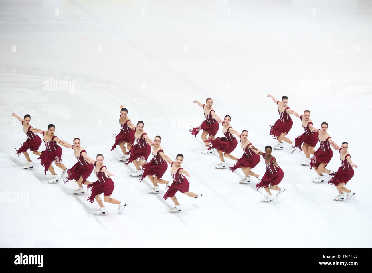 Synchronized skating hi-res stock photography and images - Alamy