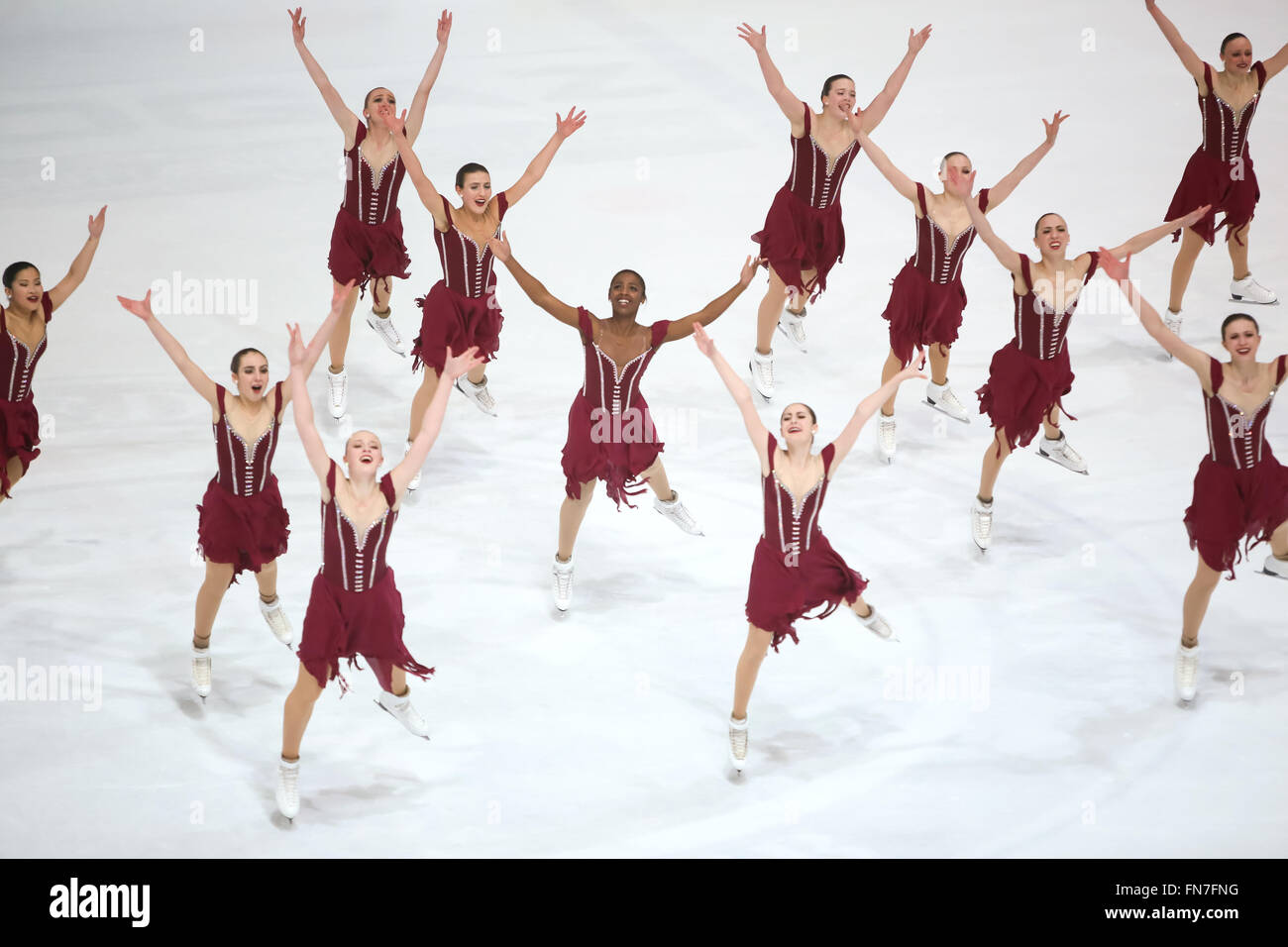 Synchronized skating hi-res stock photography and images - Alamy