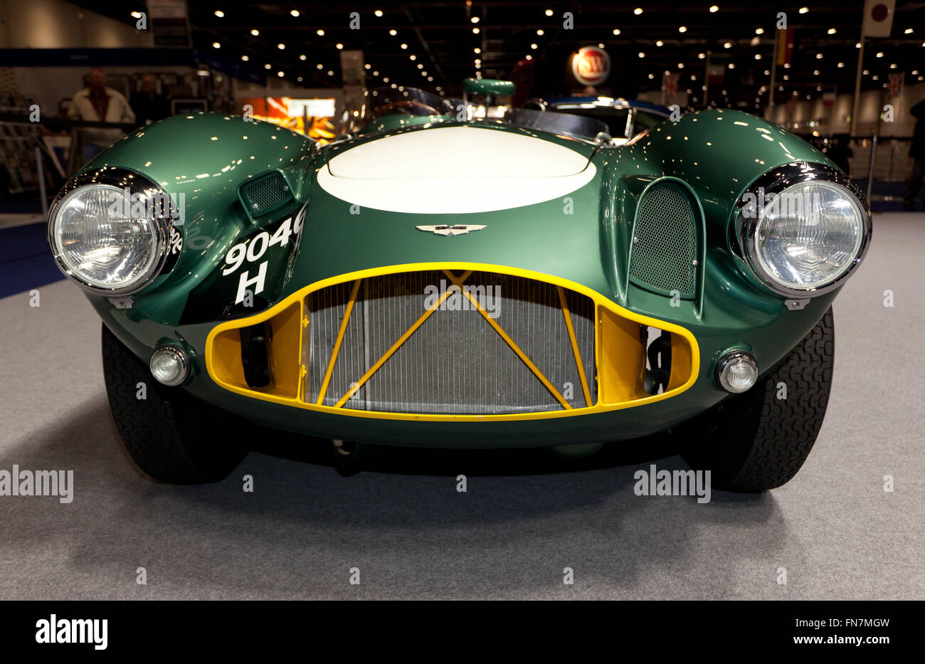 Front view of a 1953 Aston Martin DB3S/05 Ex Sir David Brown Racing ...