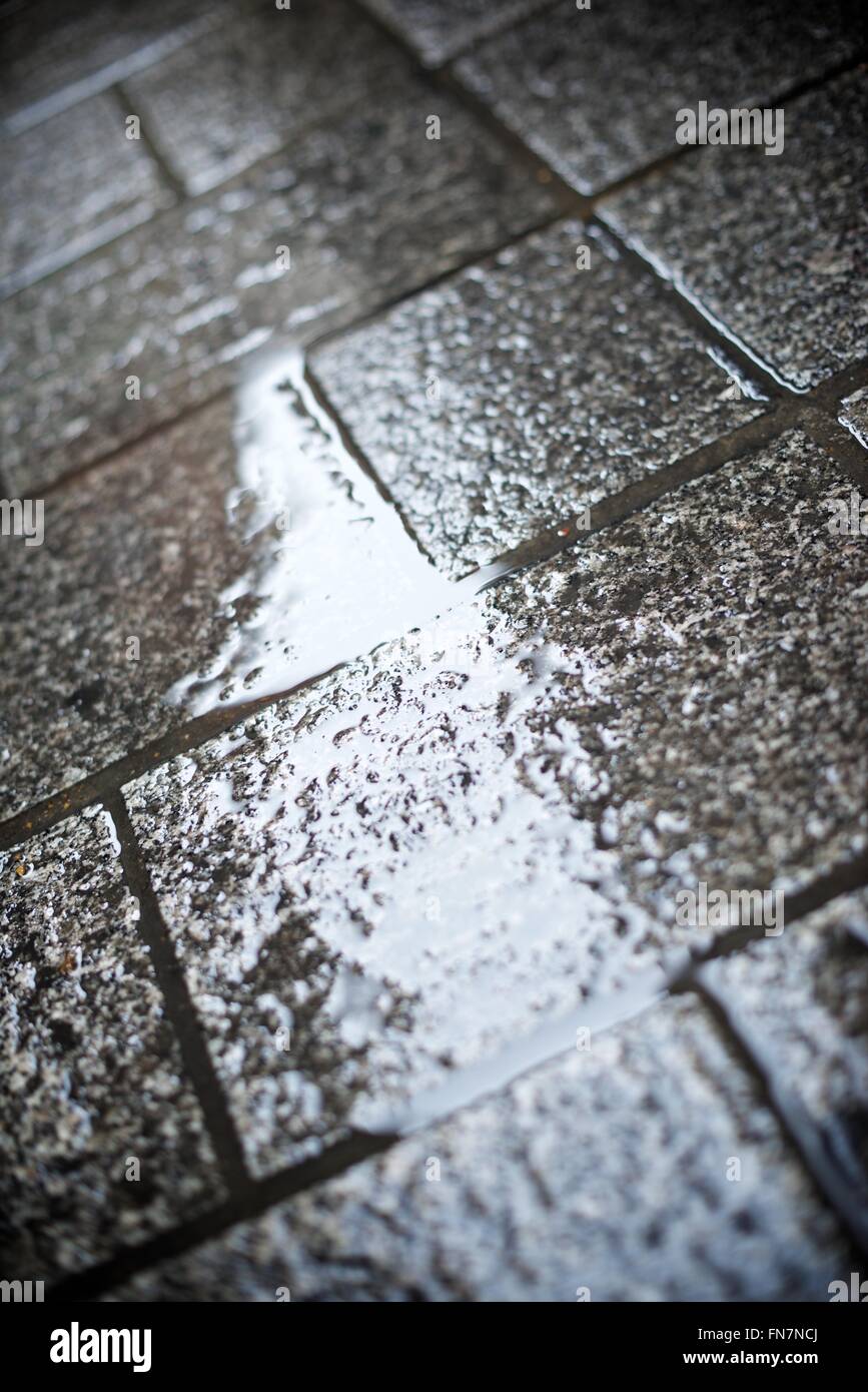 Floor of a street with stone tiles Stock Photo - Alamy