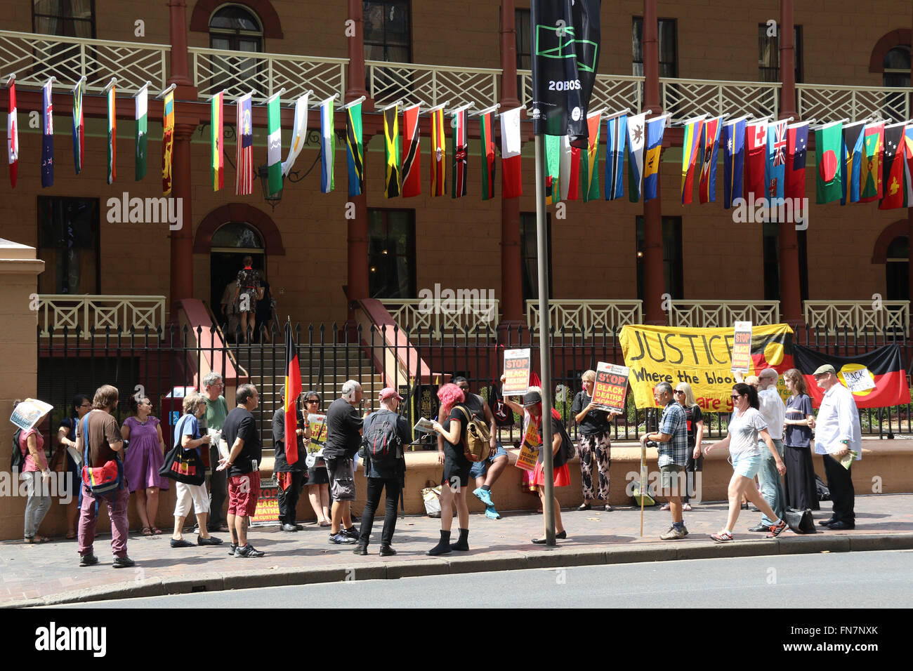 ISJA Sydney rallied outside NSW Parliament in solidarity with the Dhu ...