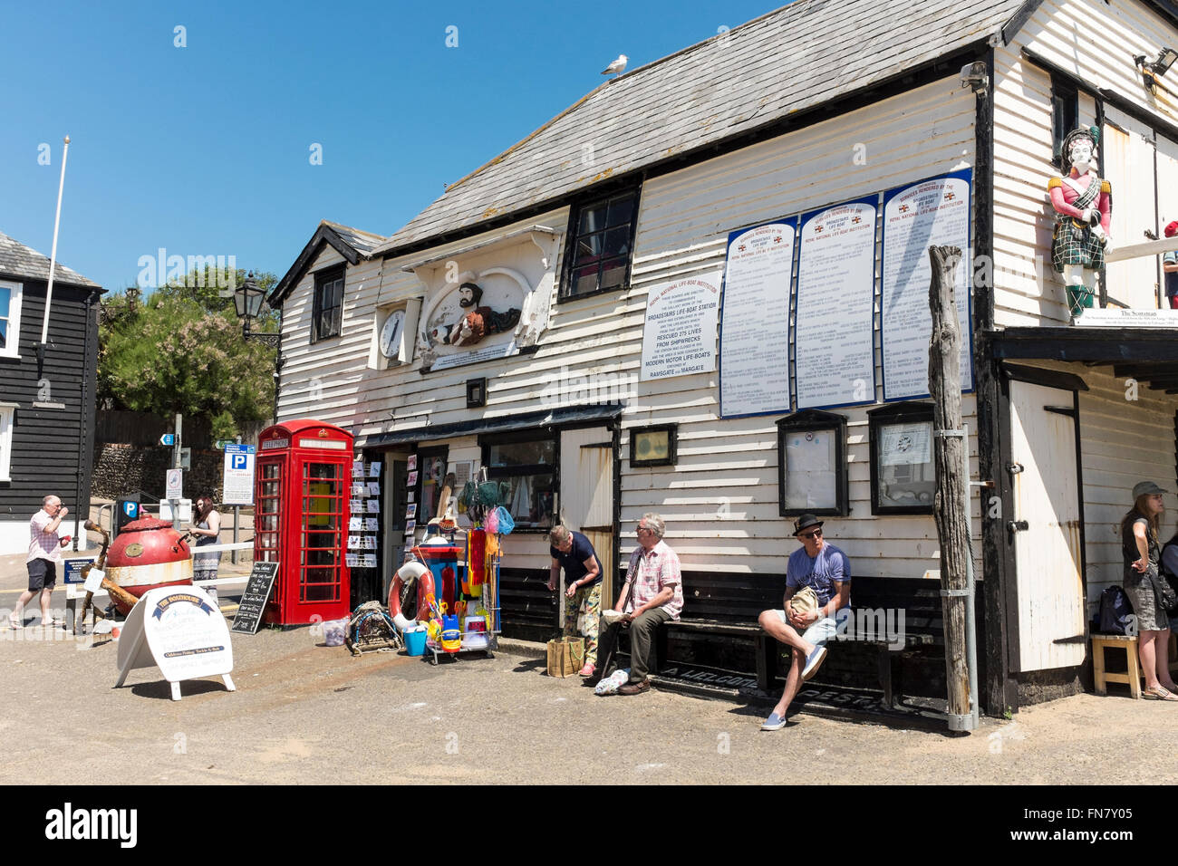 Old Lifeboat House, Broadstairs, Kent, UK Stock Photo - Alamy