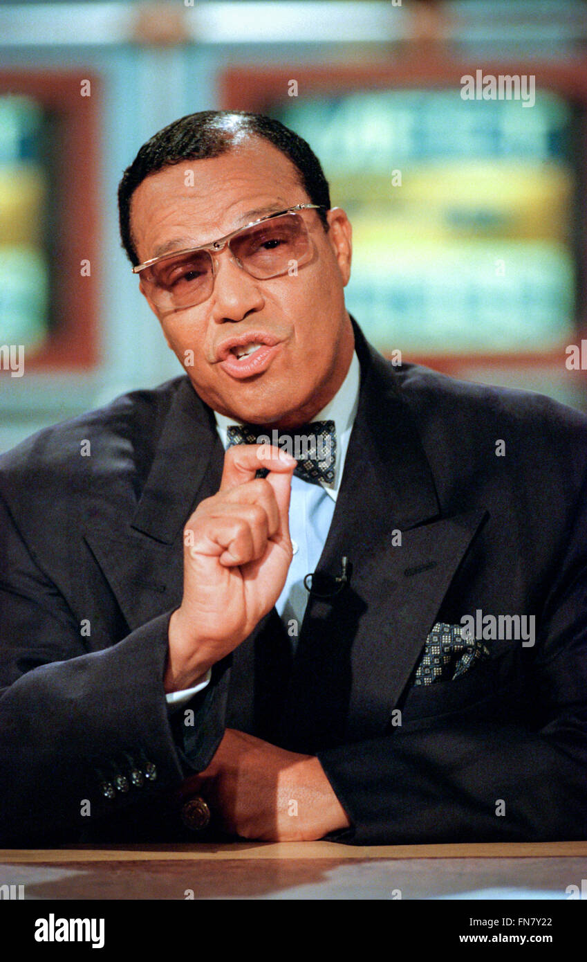 Leader of the Nation of Islam, Minister Louis Farrakhan discusses his ...