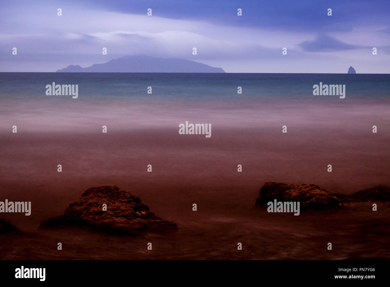 Red Algae In The Sea, Waipu Cove, Waipu, Bream Bay, Northland, New ...