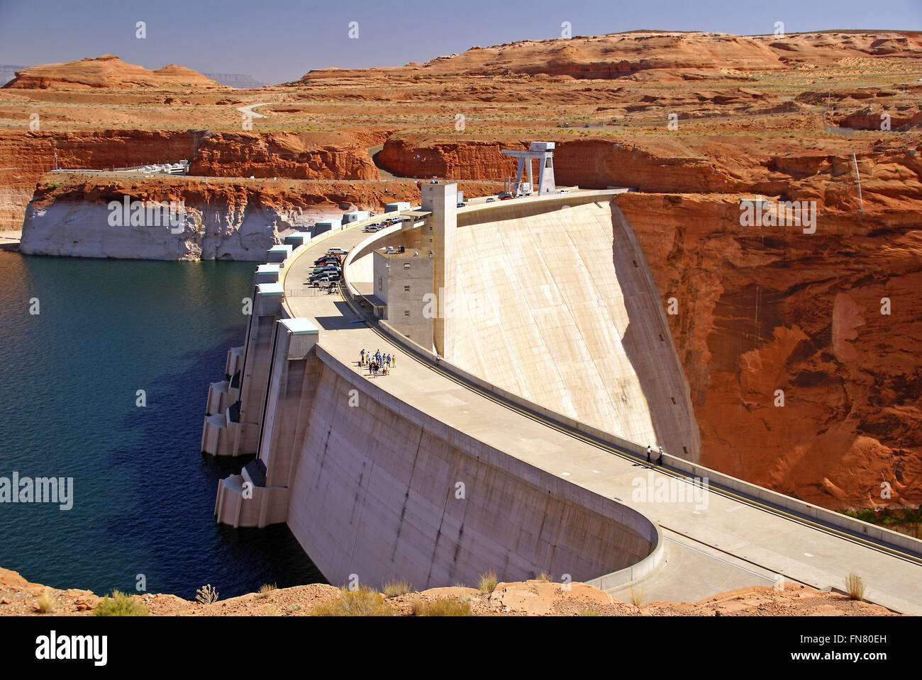 The Glen Canyon Dam Stock Photo - Alamy