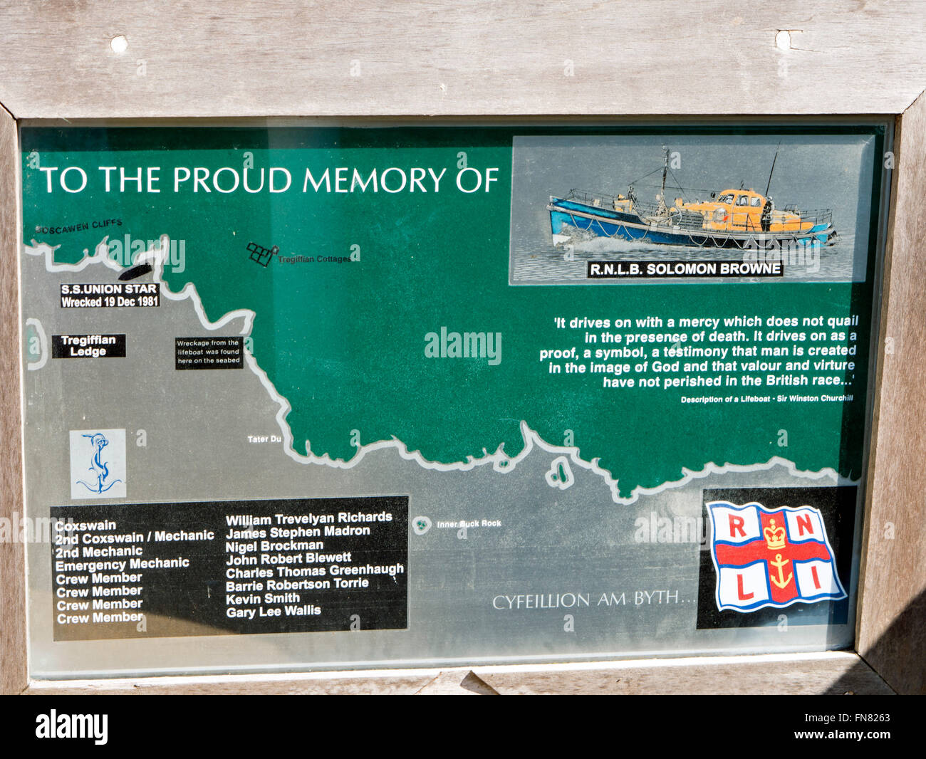 Penlee lifeboat disaster hi-res stock photography and images - Alamy