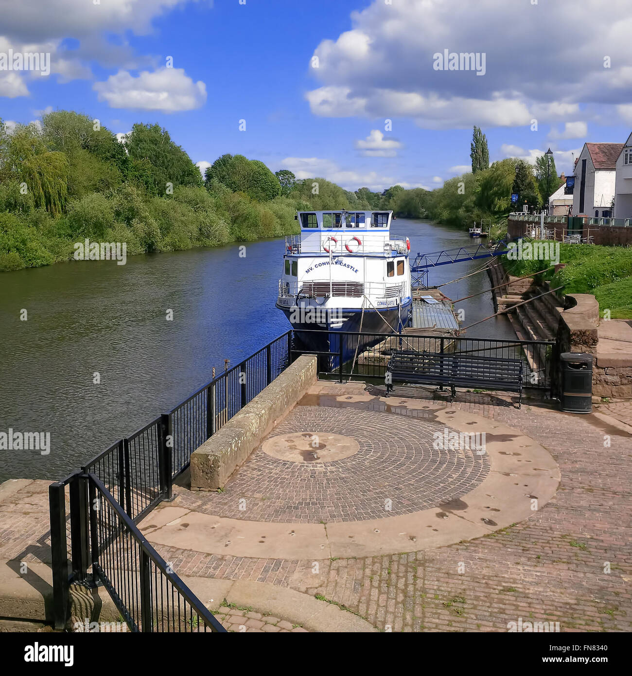 upton on severn Stock Photo - Alamy