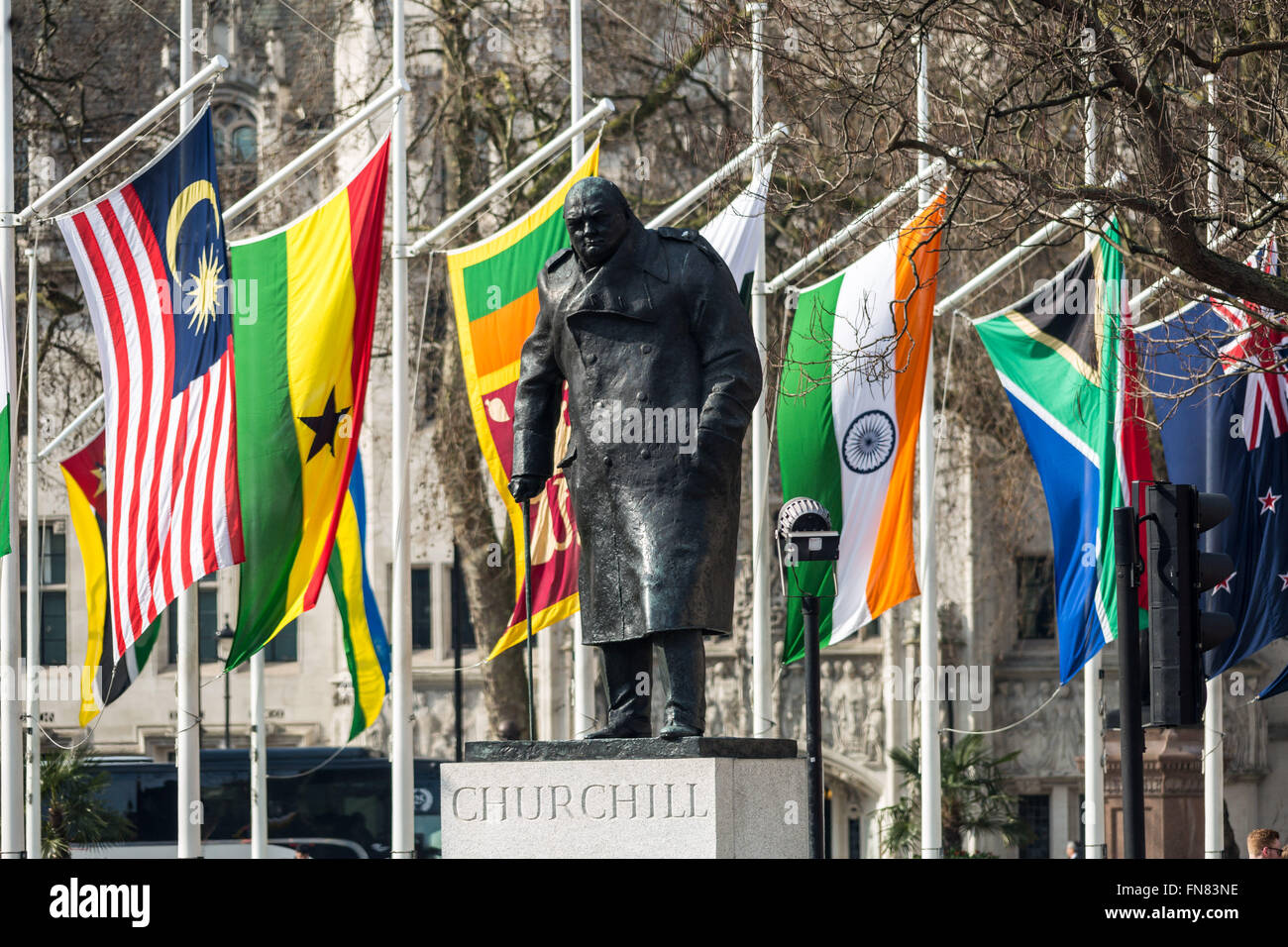 Flags of the commonwealth hi-res stock photography and images - Alamy