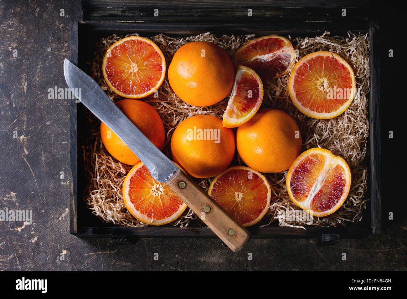 Blood orange fruit Stock Photo - Alamy