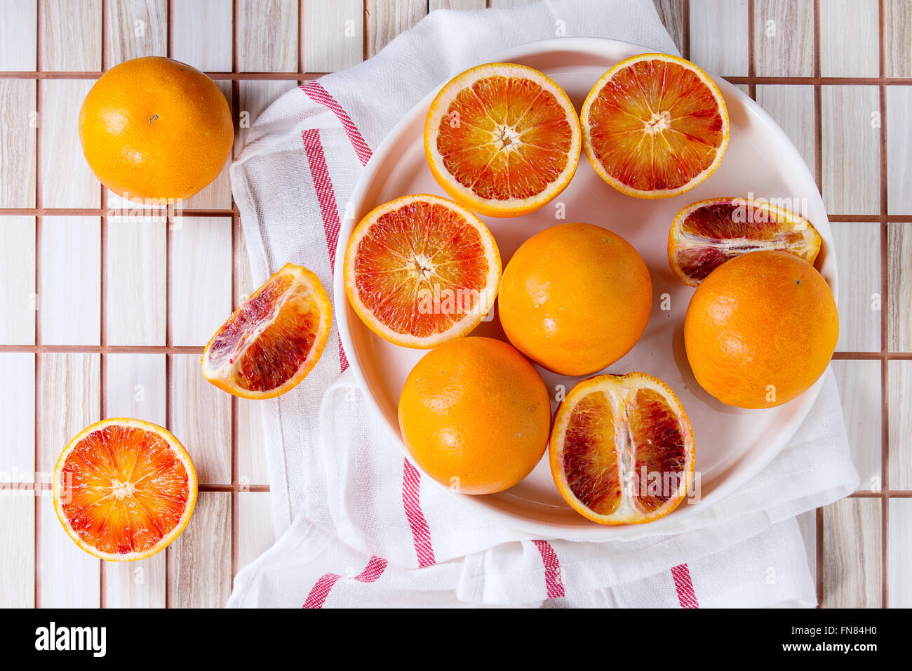 Blood orange fruit Stock Photo - Alamy