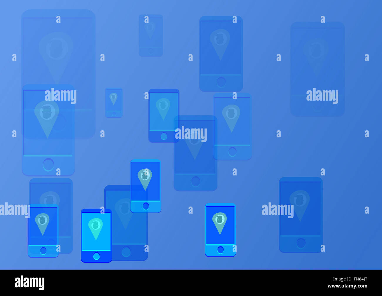 Mobility and interconnectivity. Background Stock Photo - Alamy