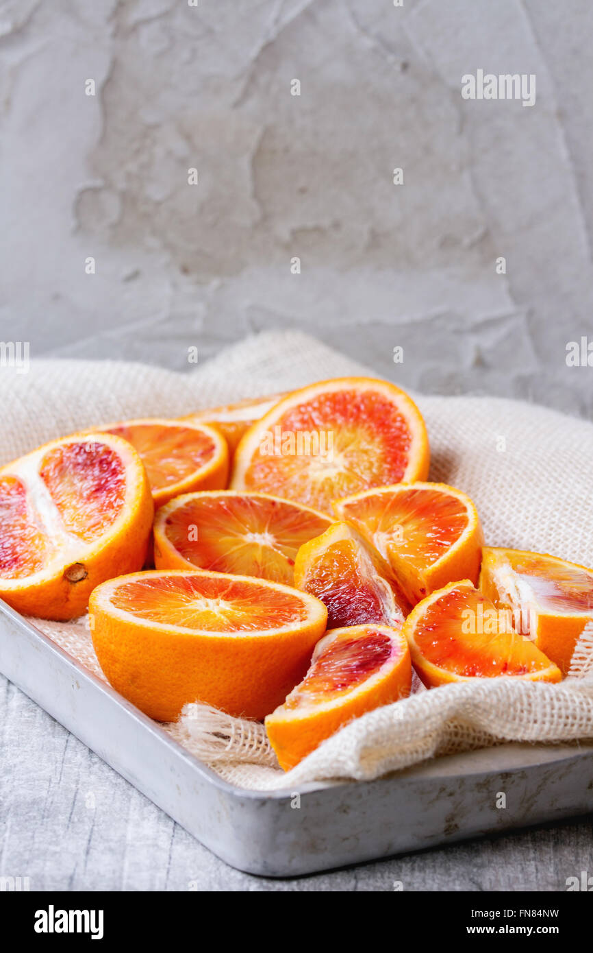 Blood orange fruit Stock Photo - Alamy