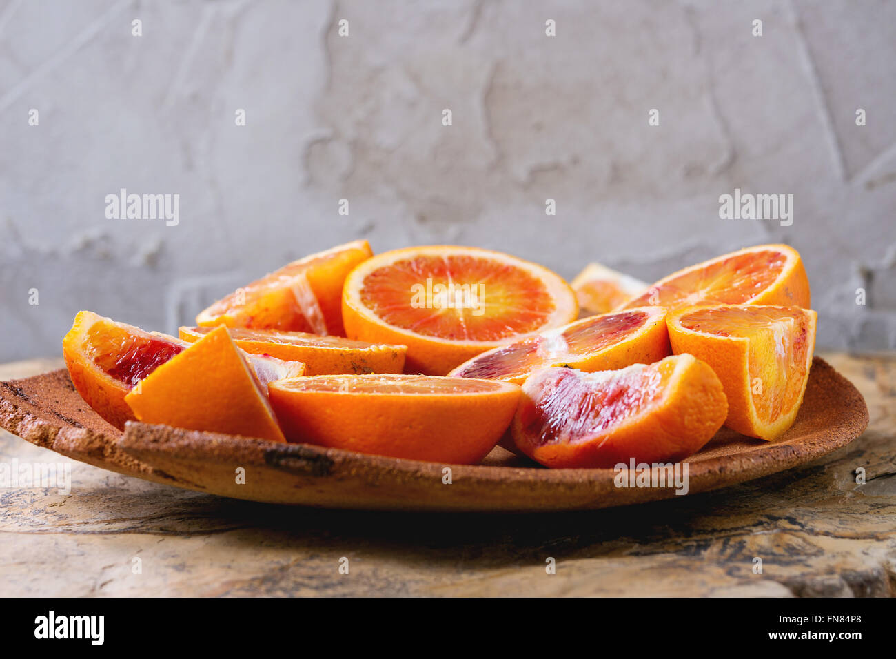 Blood orange fruit Stock Photo - Alamy
