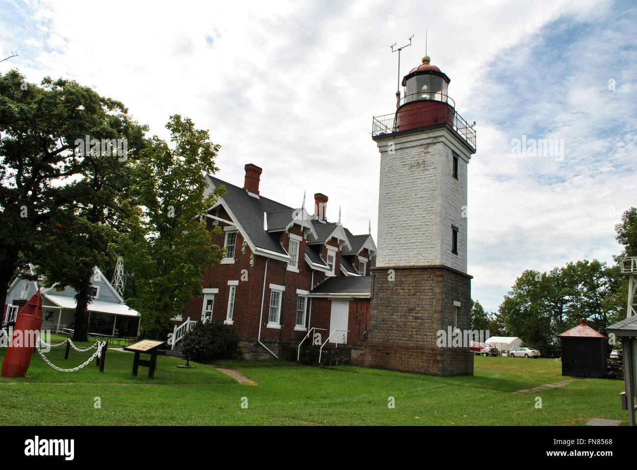 Dunkirk Lighthouse, New York Stock Photo - Alamy