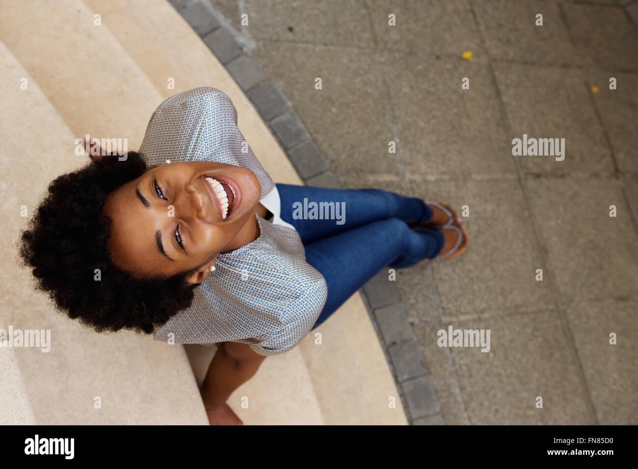 Overhead portrait of hi-res stock photography and images - Alamy