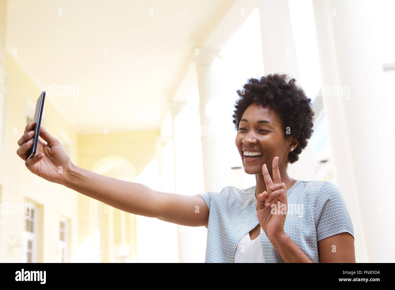 Victory selfie hi-res stock photography and images - Alamy