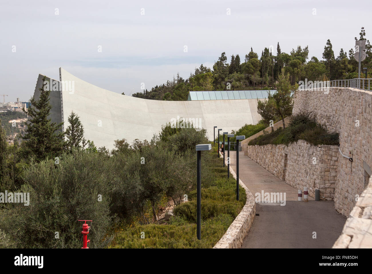 Yad Vashem Holocaust Museum, Jerusalem, Israel Stock Photo - Alamy