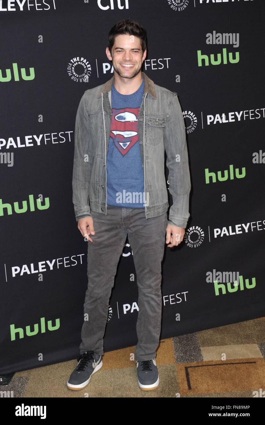 Los Angeles, CA, USA. 13th Mar, 2016. Jeremy Jordan at arrivals for The ...