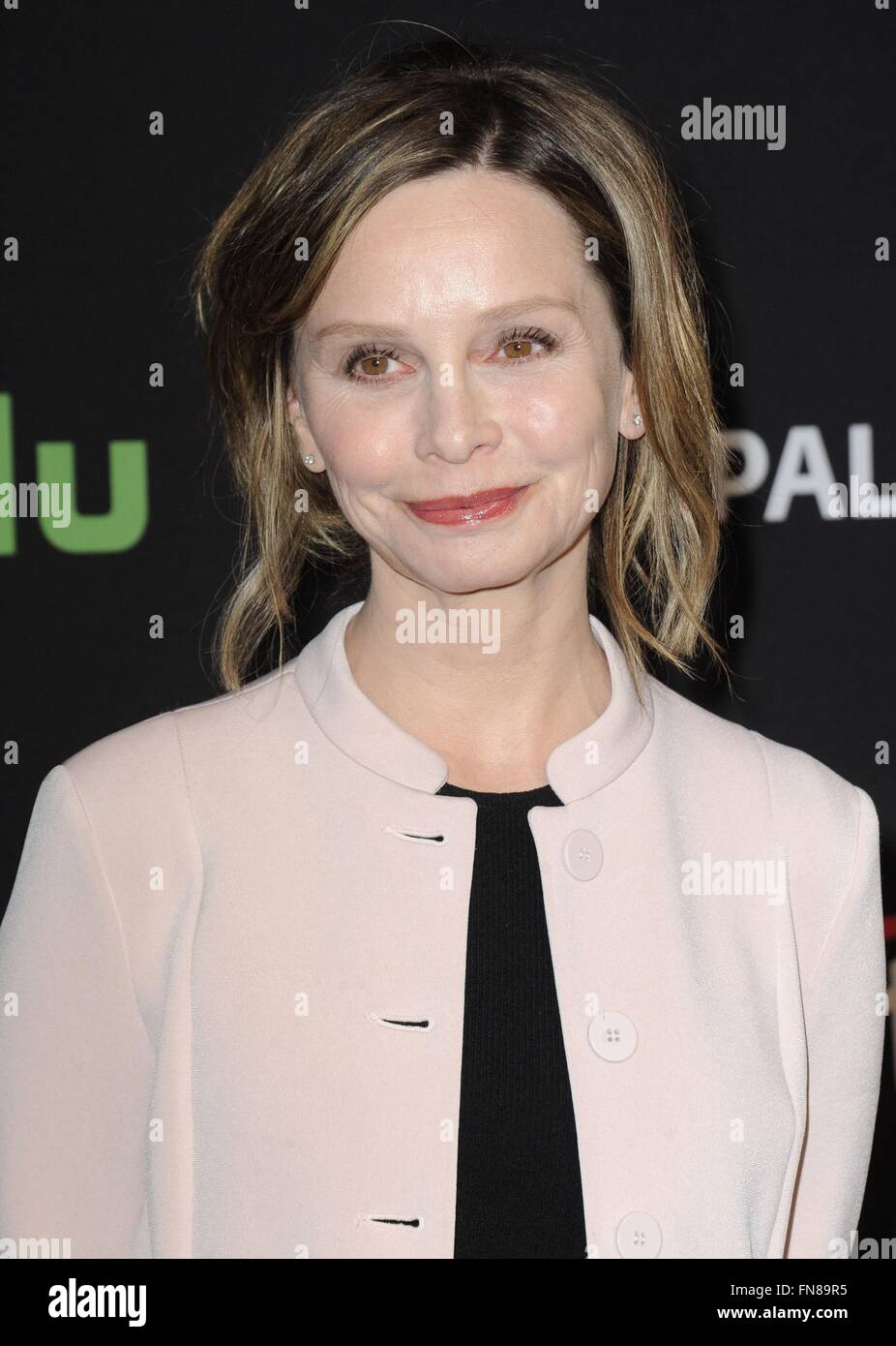 Los Angeles, CA, USA. 13th Mar, 2016. Calista Flockhart at arrivals for ...