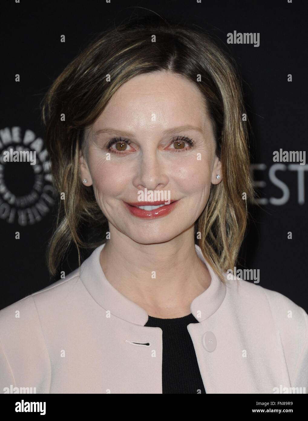 Los Angeles, CA, USA. 13th Mar, 2016. Calista Flockhart at arrivals for ...
