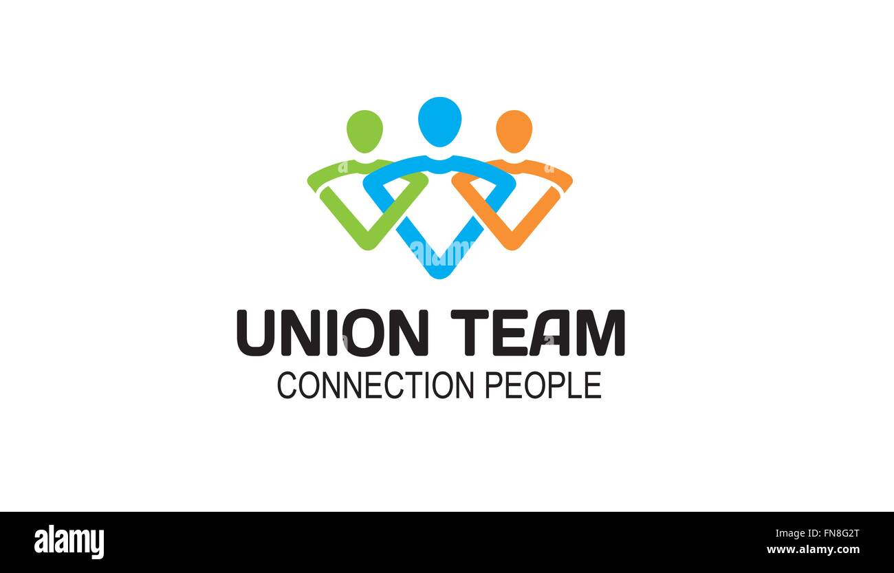 Union Team Medicine Logo Vector Symbol Design Illustration Stock Vector ...