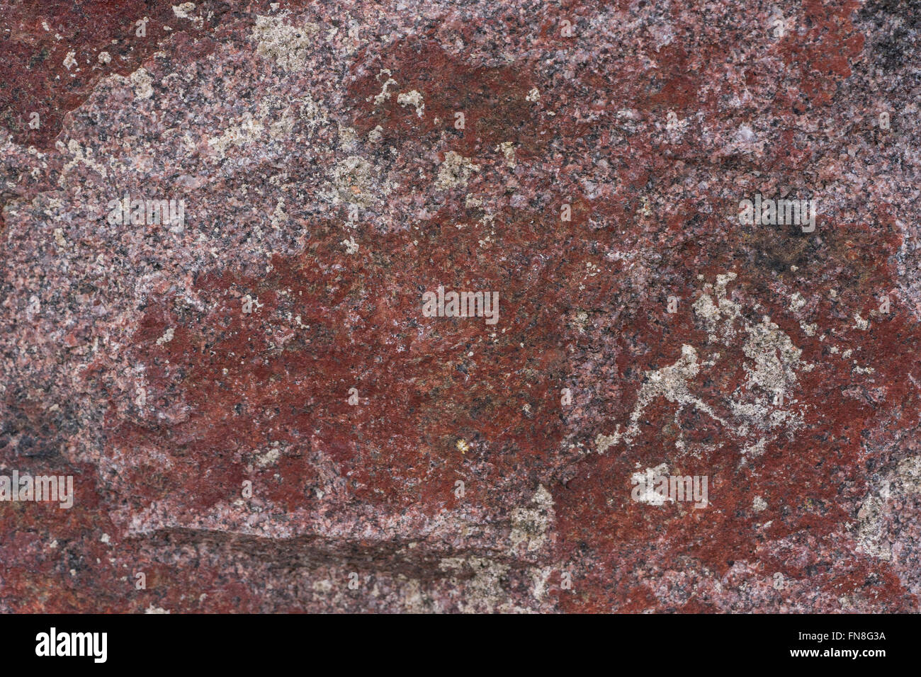 Red stone texture, granite surface. Rock pattern background Stock Photo ...