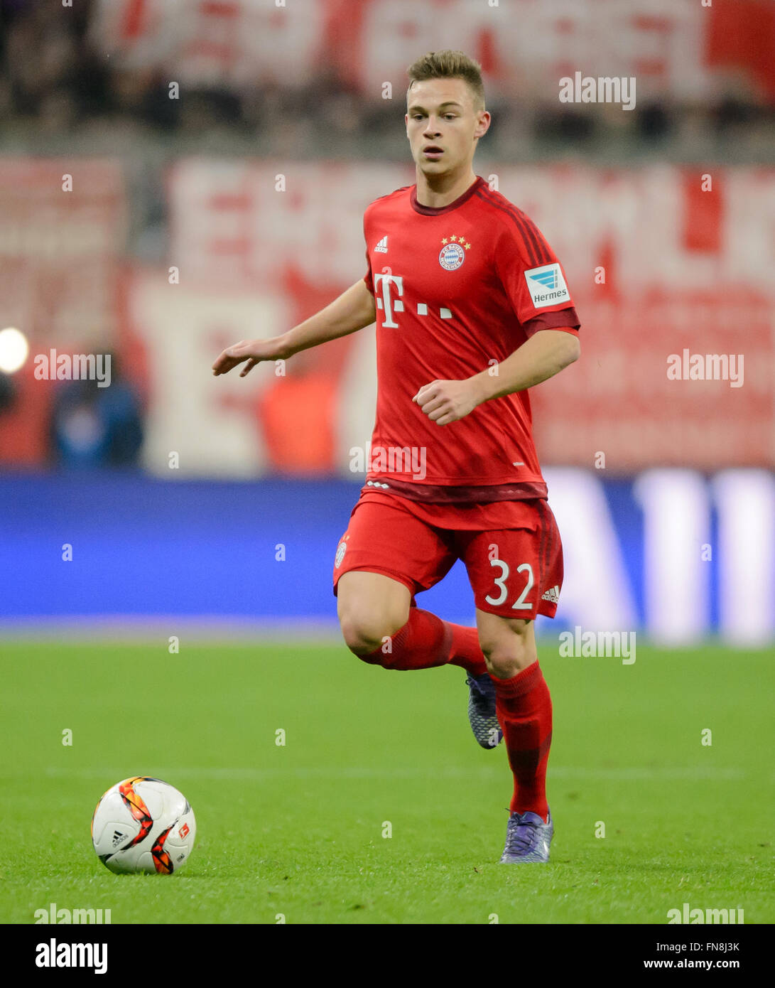 Munich's Joshua Kimmich in action during the German Bundesliga soccer ...