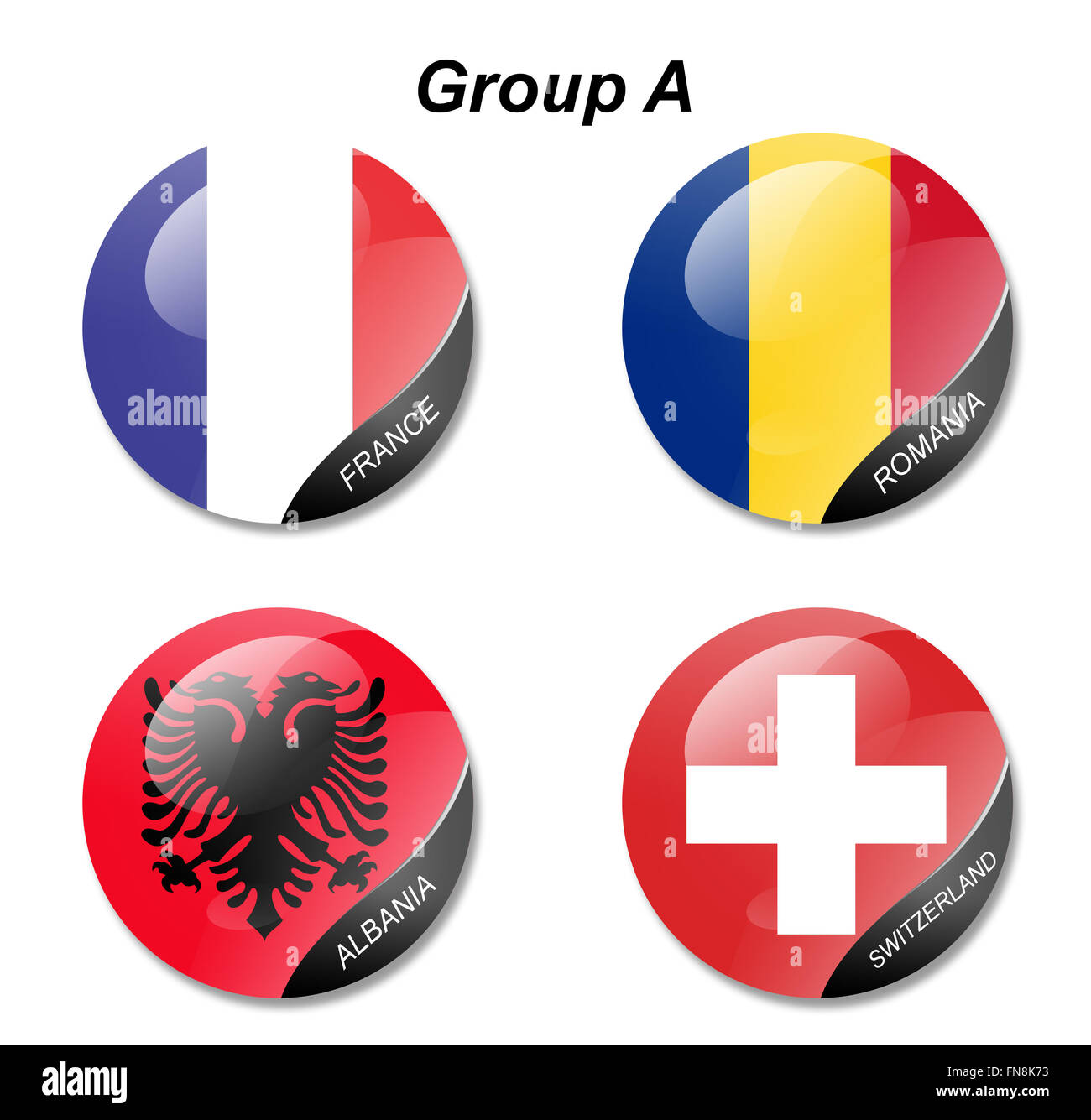 euro 2016 group a in soccer Stock Photo - Alamy