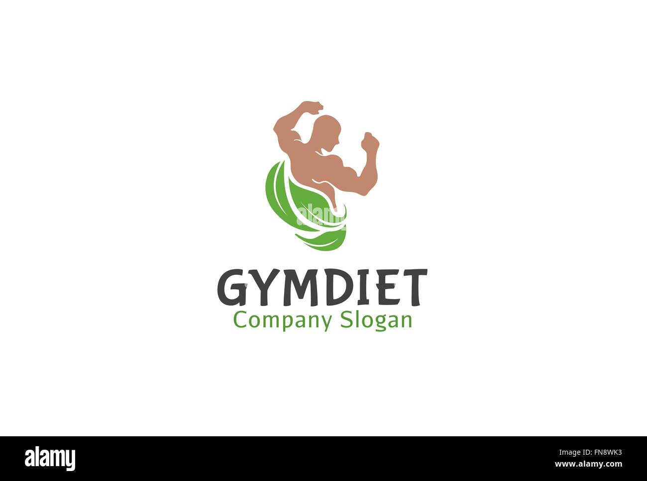 Gym Body Logo Vector Symbol Design Illustration Stock Vector Image ...
