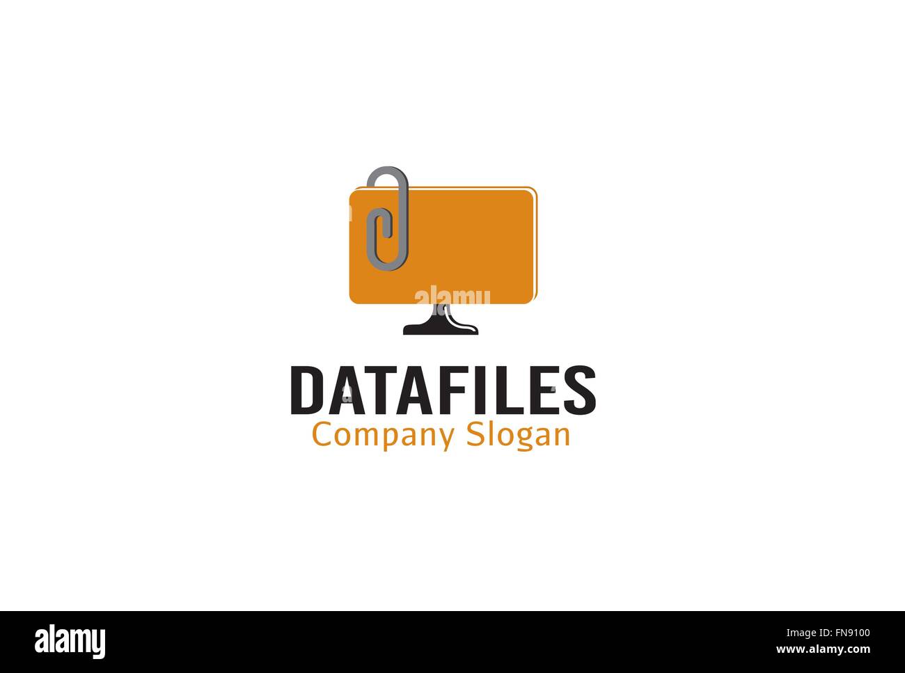 Data files Notebook Logo Vector Symbol Design Illustration Stock Vector ...