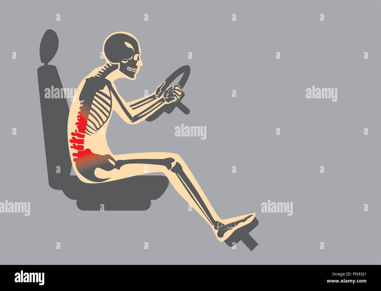 Miss correct posture Stock Vector Images - Alamy