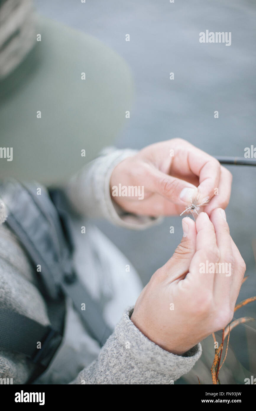 Hands fishing hi-res stock photography and images - Alamy