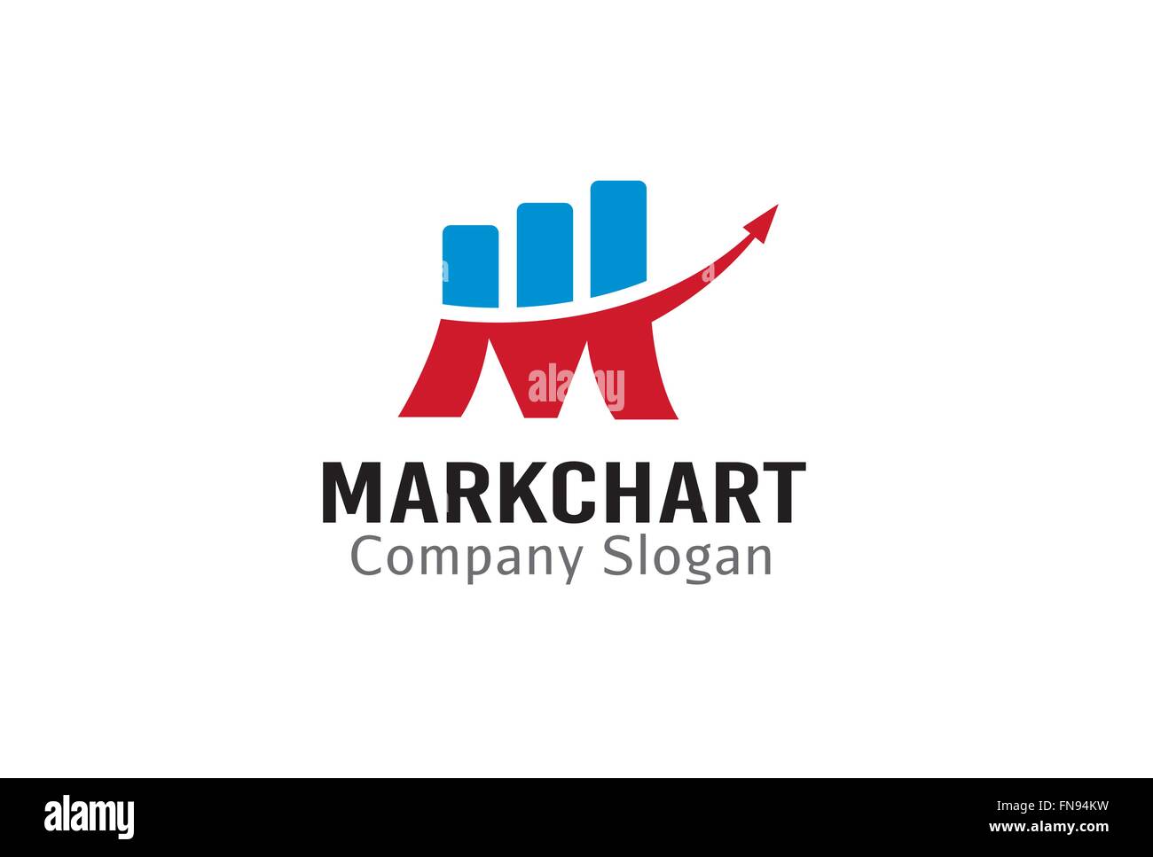 Mark Chart M Letter Alphabet Logo Vector Symbol Design Illustration ...