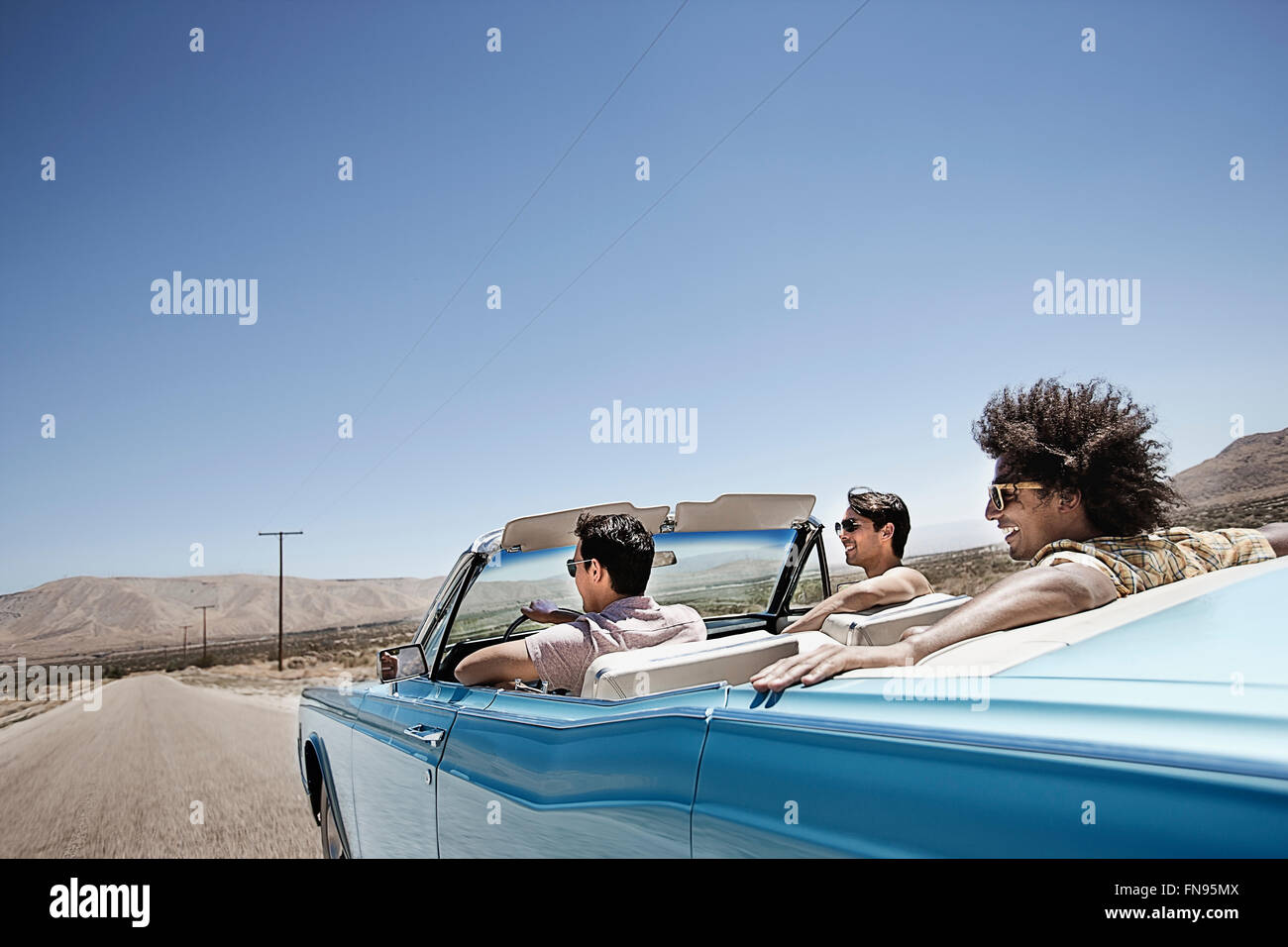 Car Driving On Open Road