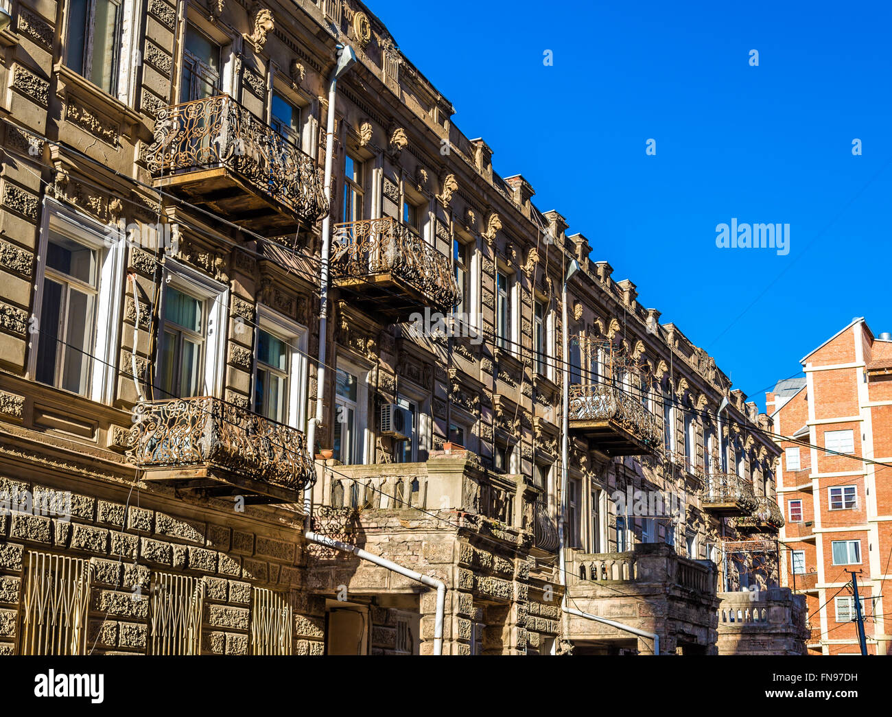 Historic building in the city centre of Tbilisi Stock Photo - Alamy