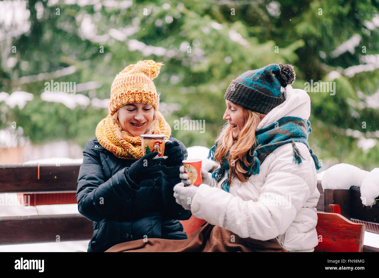 Drink in snow hi-res stock photography and images - Alamy