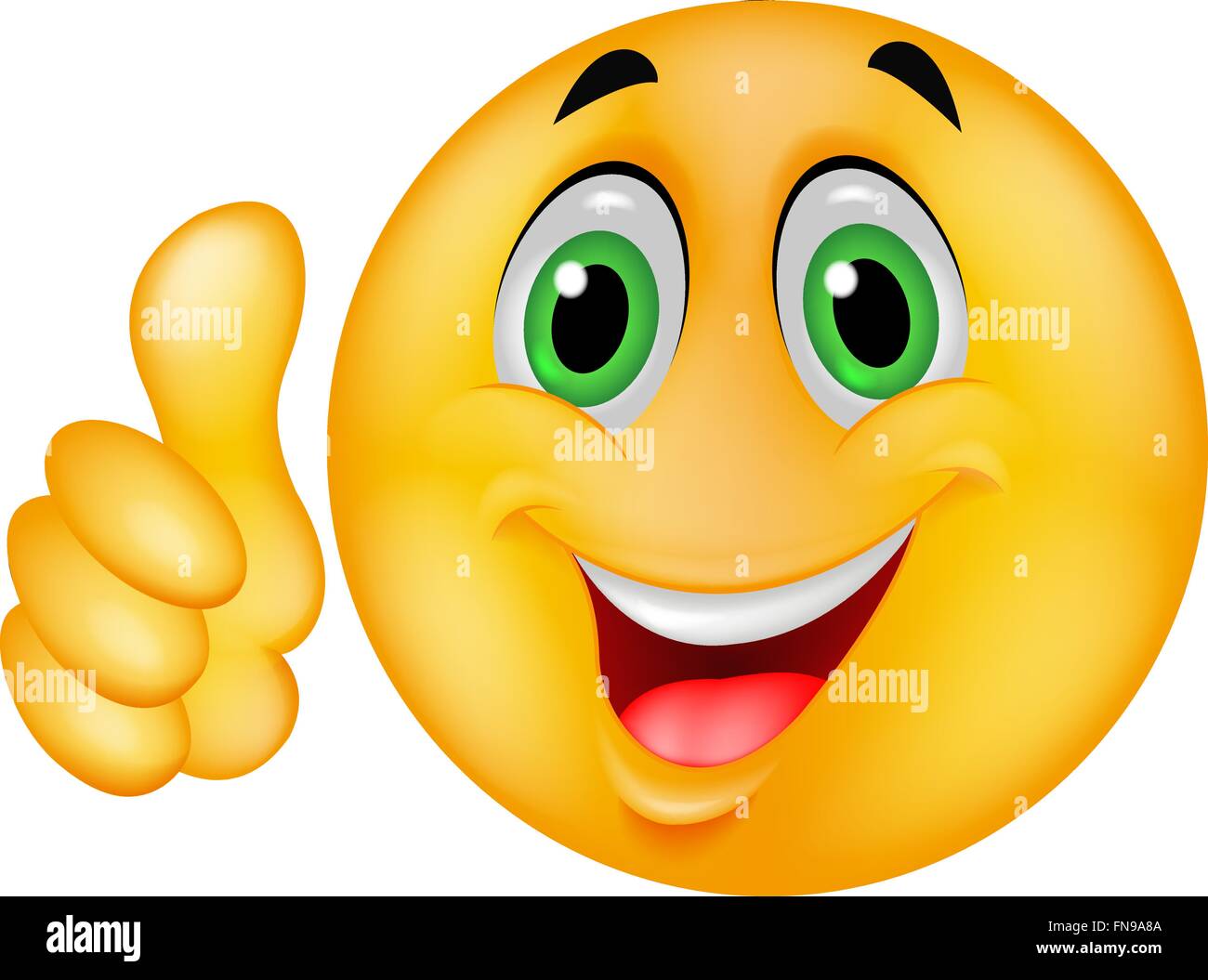 Happy Smiley Emoticon Face Stock Vector Image & Art - Alamy